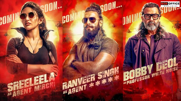Ranveer Singh, Sreeleela, and Bobby Deol team up for Rs 150-crore ...