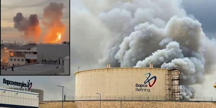 Bahrain’s Bapco Refinery Hit by Explosion After Alleged Iranian Strike ...