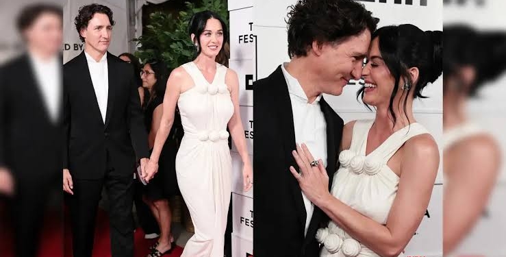 Katy Perry and Justin Trudeau Make Glamorous Red Carpet Debut at ...